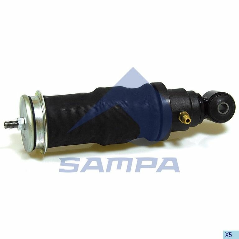 Амортизатор кабины с пневмоподушкой для Скания 3 арт 04018101 SAMPA