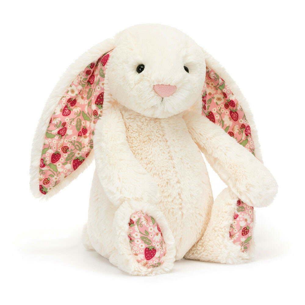Игрушка плюшевая JELLYCAT "Застенчивый кролик", 31см, цвет розово-белый
