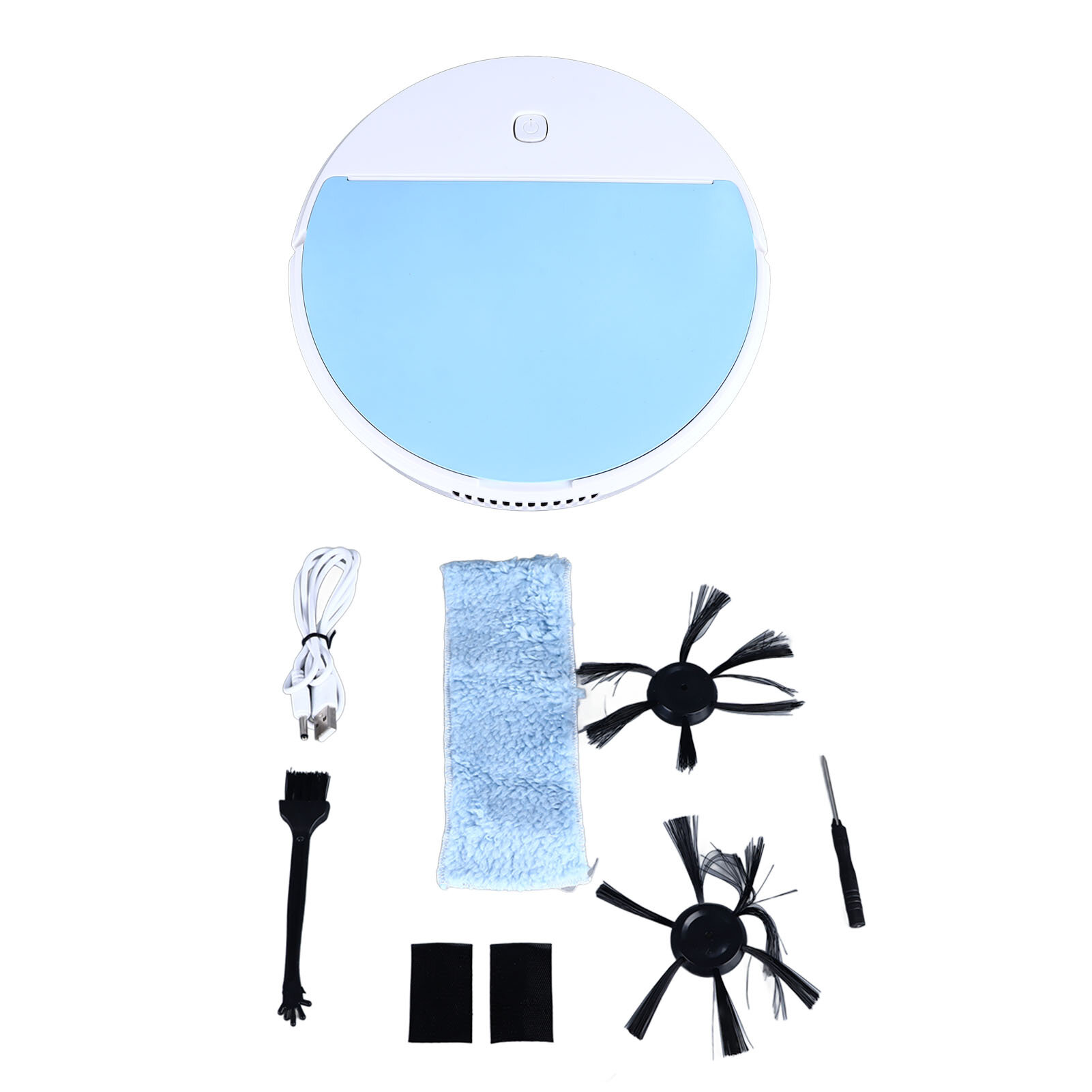 Робот -пылесос с легким мощным всасывающим аккуратным беспроводным автоматическим умным масштабным роботом для напольного ковра