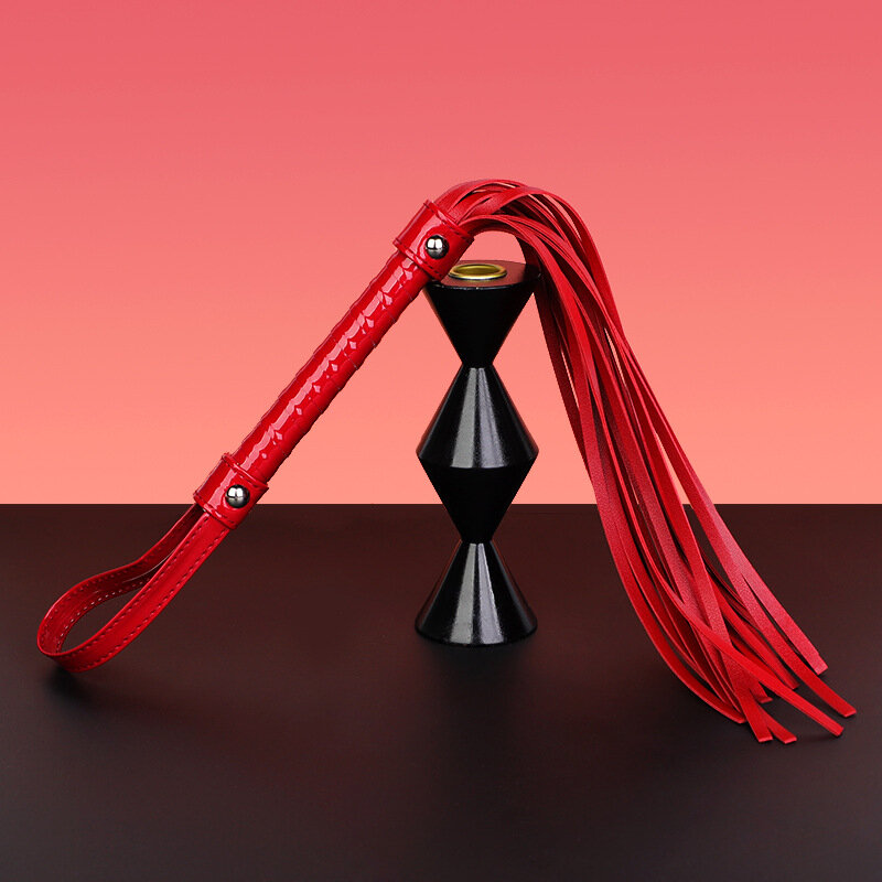 Новый яркий кожаный хлыст, свободный хлыст, инструмент для шлепков, взрослые товары, SM, забавные наказания, обучающие