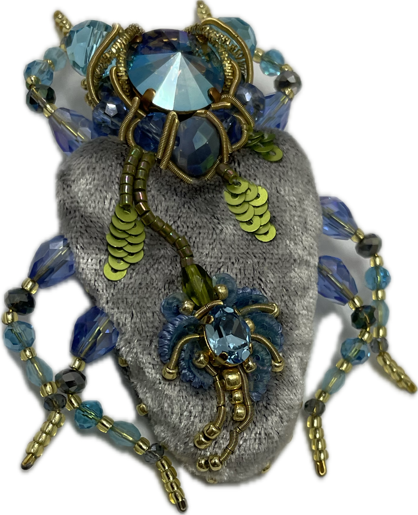 Брошь, Swarovski Zirconia