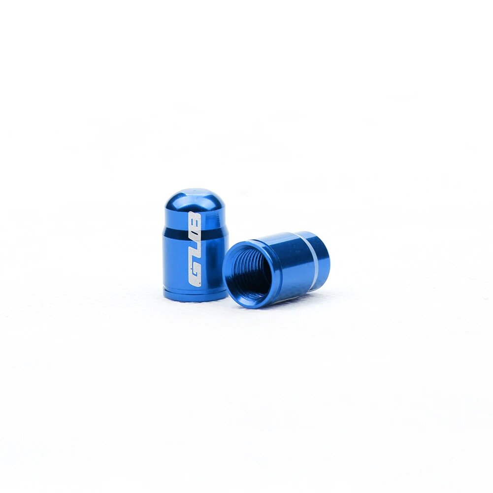 Колпачки для клапанов GUB 2 шт. Schrader/Presta Синий, 2PCS Schrader Blue