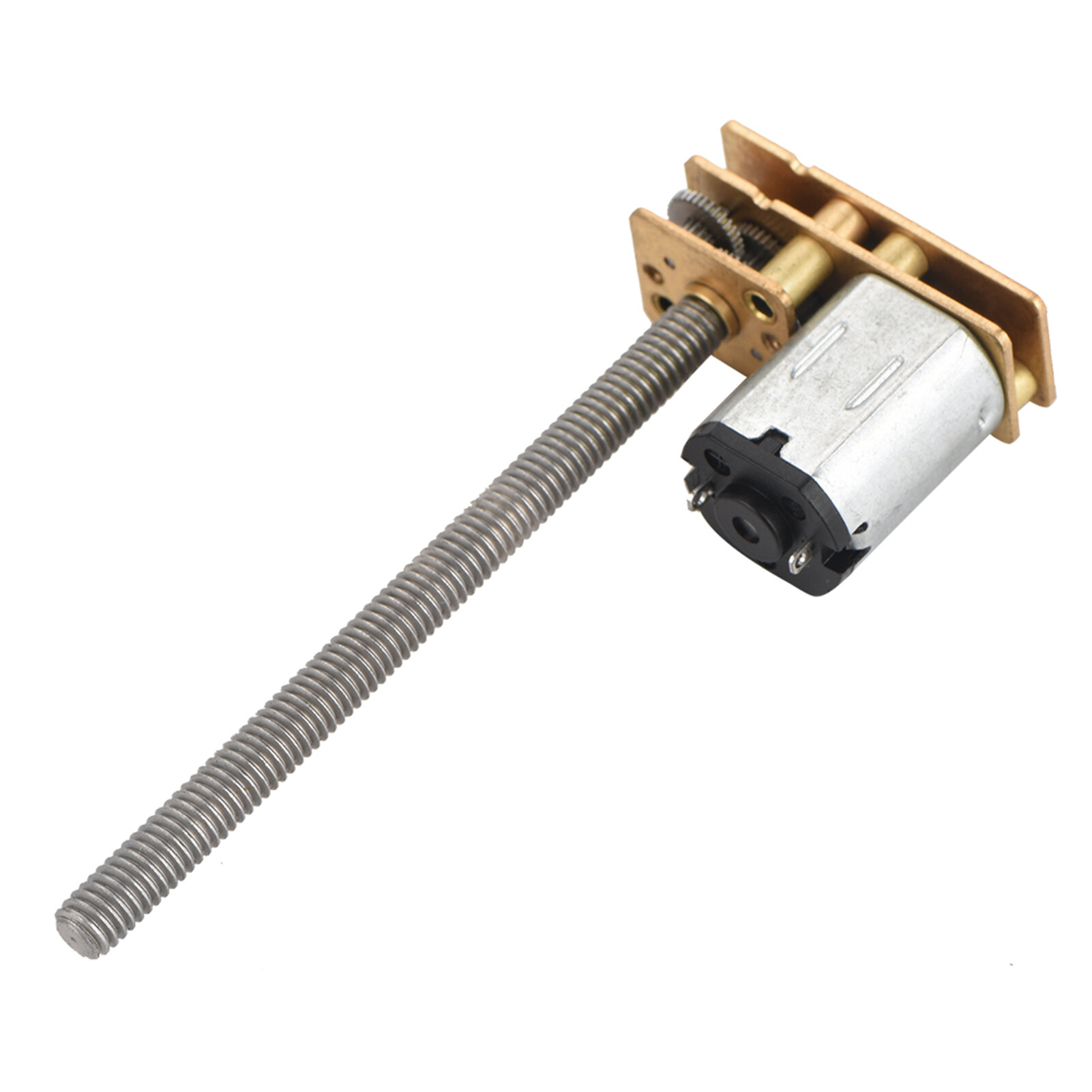 1024GA20 DC 6V/12V Thread Flip N20 Gear Motor M4 x 55mm Shaft (12V 60RPM)