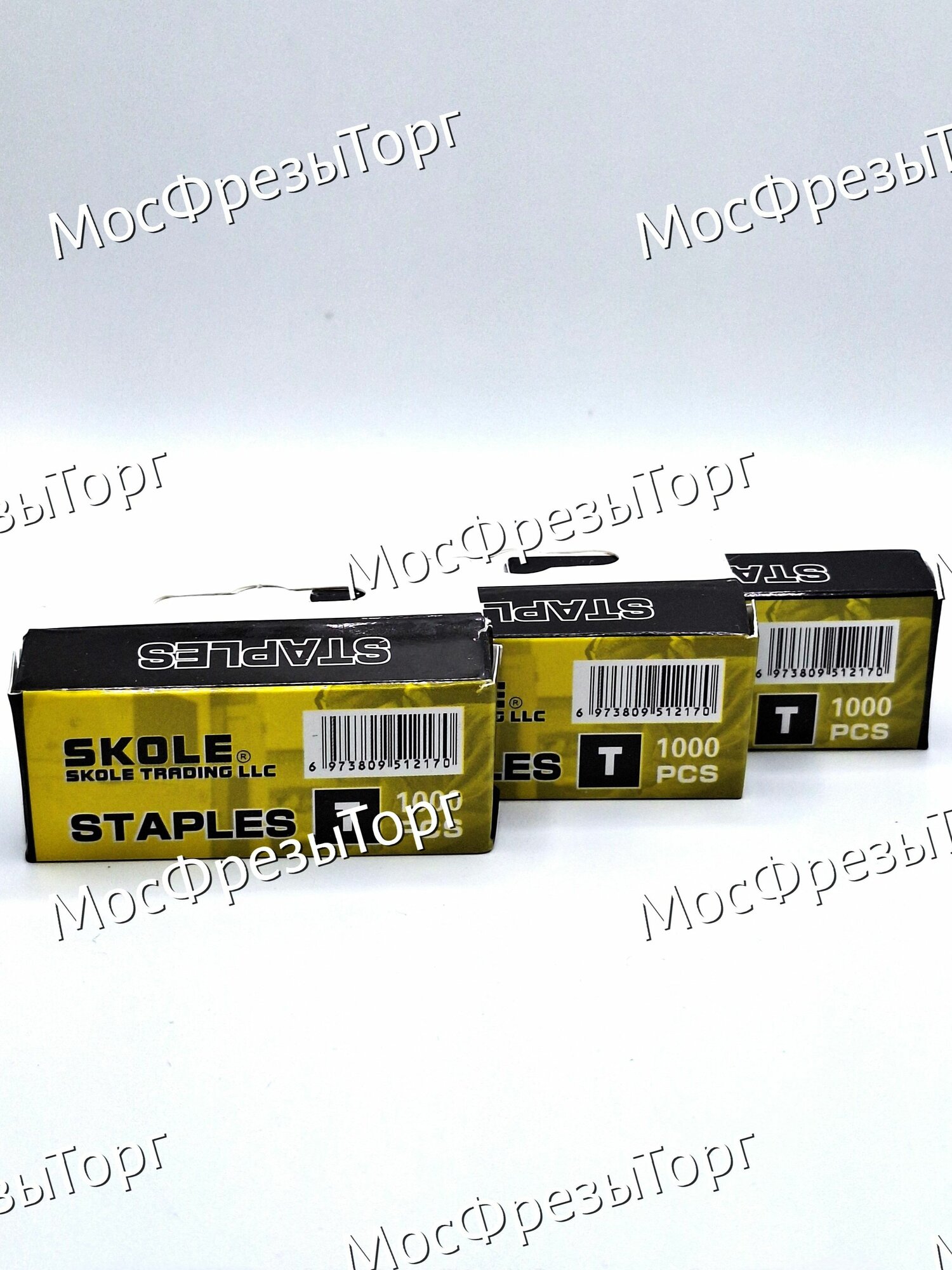 Гвозди для строительного степлера (300 тип), 8 мм, 3000 шт. SKOLE