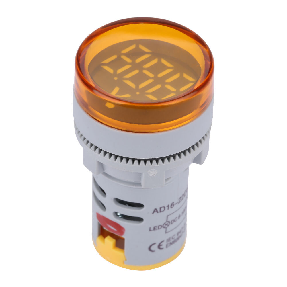 Светодиодный вольтметр Сигнал светильник цифровой дисплей DC Индикатор напряжения