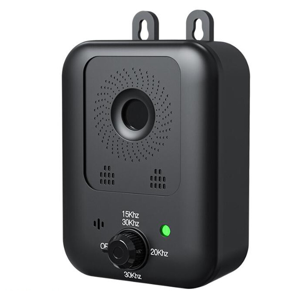 Ультразвуковой отпугиватель собак портативное устройство для тренировки собак предотвращение лая заряжаемое устройство против лая до 50 футов диапазон с 3 режимами работы для собак для дома и улицы черный ABS 15-30кГц встроенная 2000mAh литий батарея