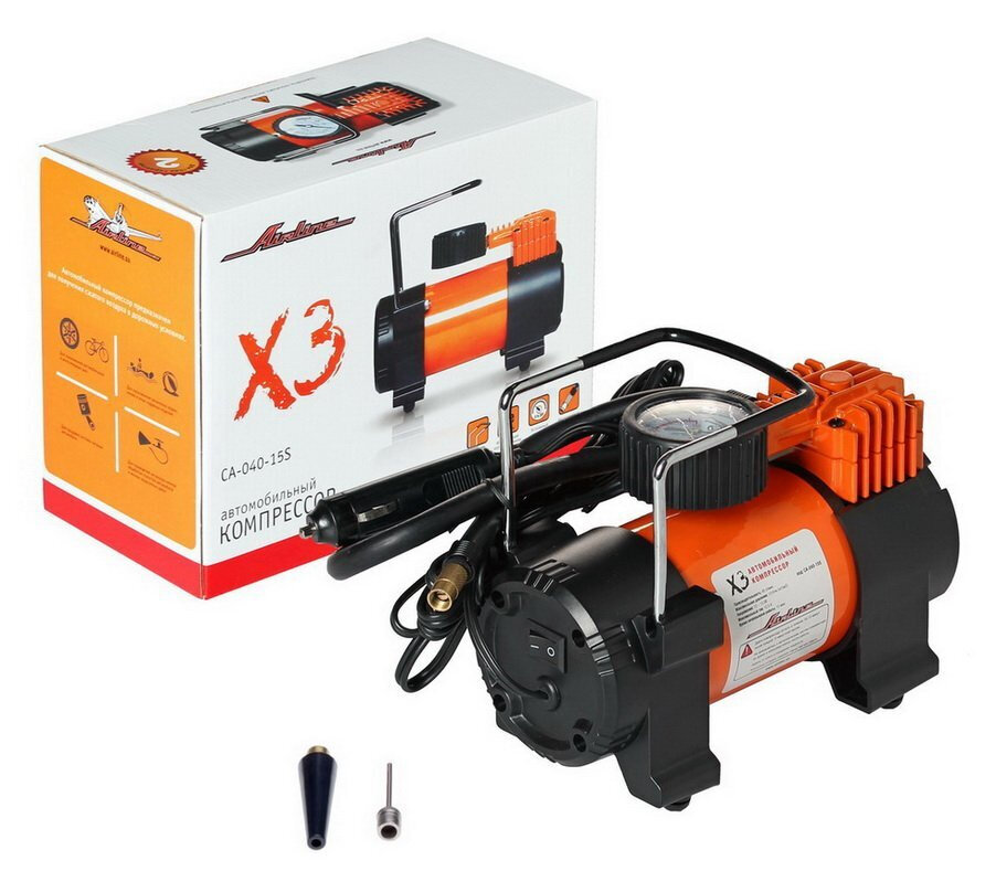 AIRLINE Компрессор X3 (40л/мин. 10 АТМ) CA04015S