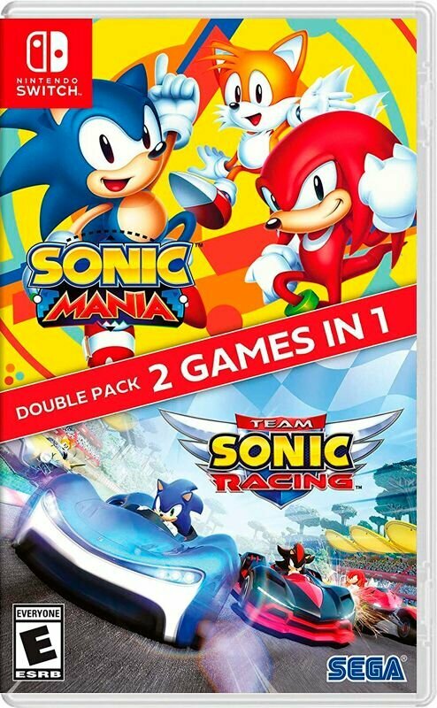 Игра Sonic Mania + Team Sonic Racing [Nintendo Switch, английская версия]