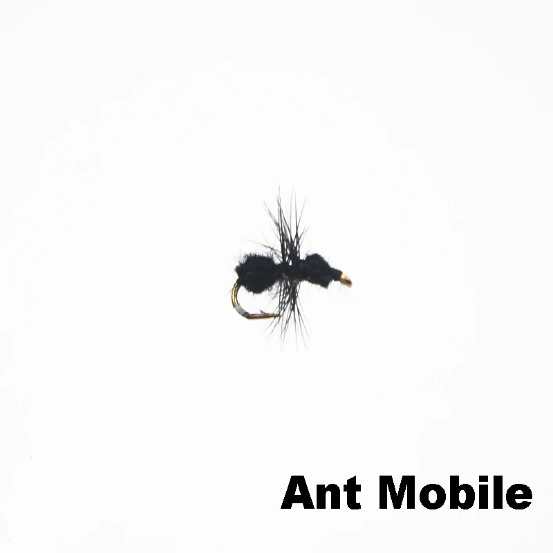 CONTEMPLATOR 5 шт. 16 # Летающая приманка Ant мобильный мушек для ловли нахлыстом поверхности воды суши узоры приманка "насекомые" для ловли форели