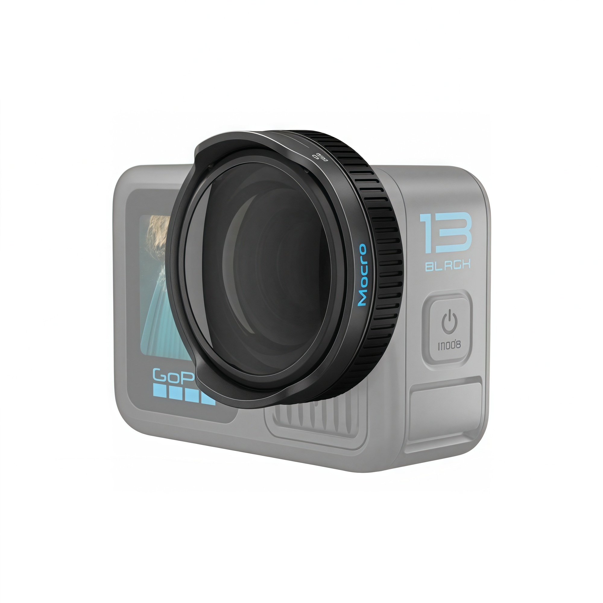 Объективы для фотокамер Линза GoPro Macro Lens Mod для HERO13 Black - Официальный аксессуар GoPro(AEWAL-021)