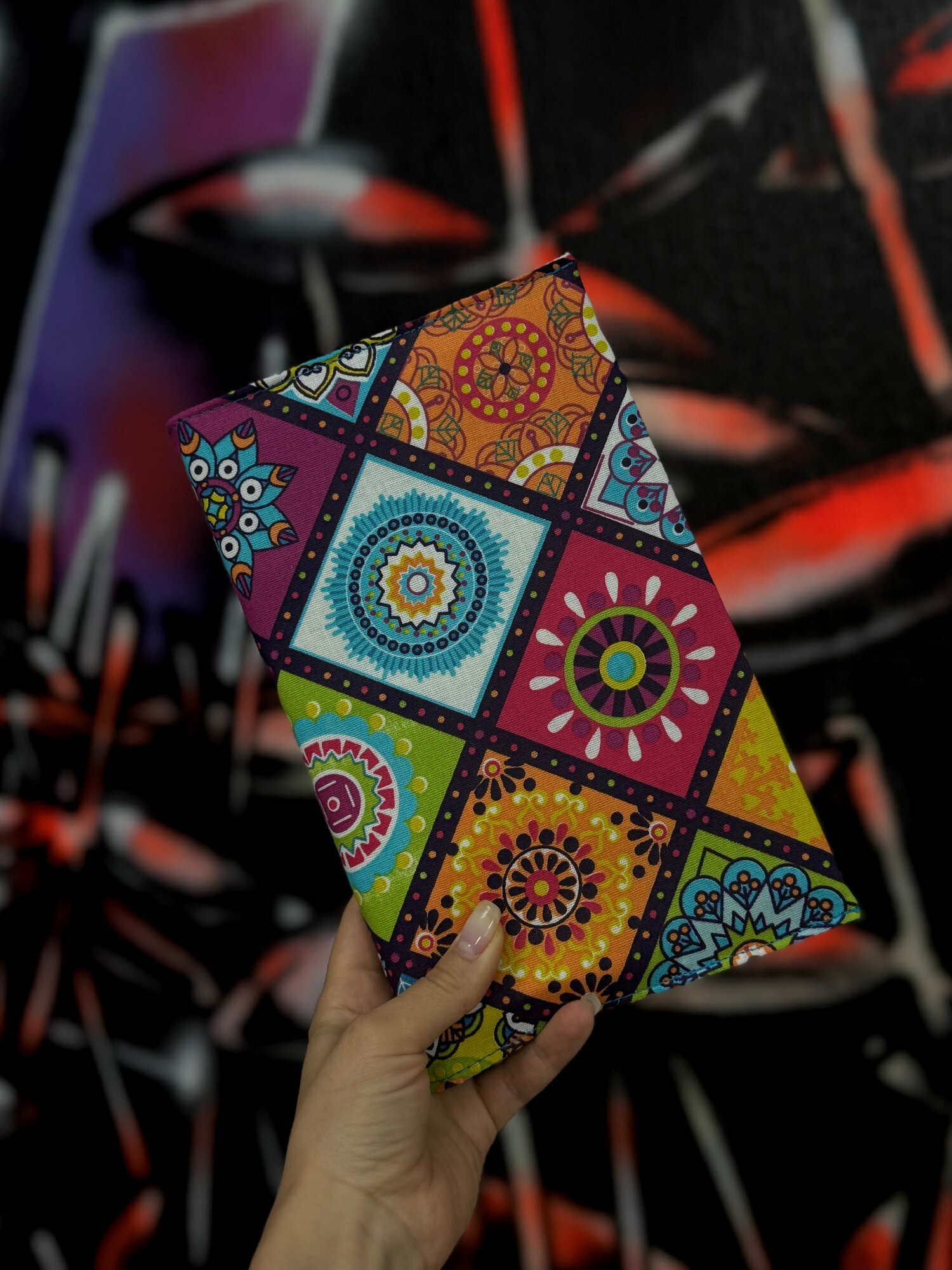 Хлопковая обложка для книг высотой до 22 см