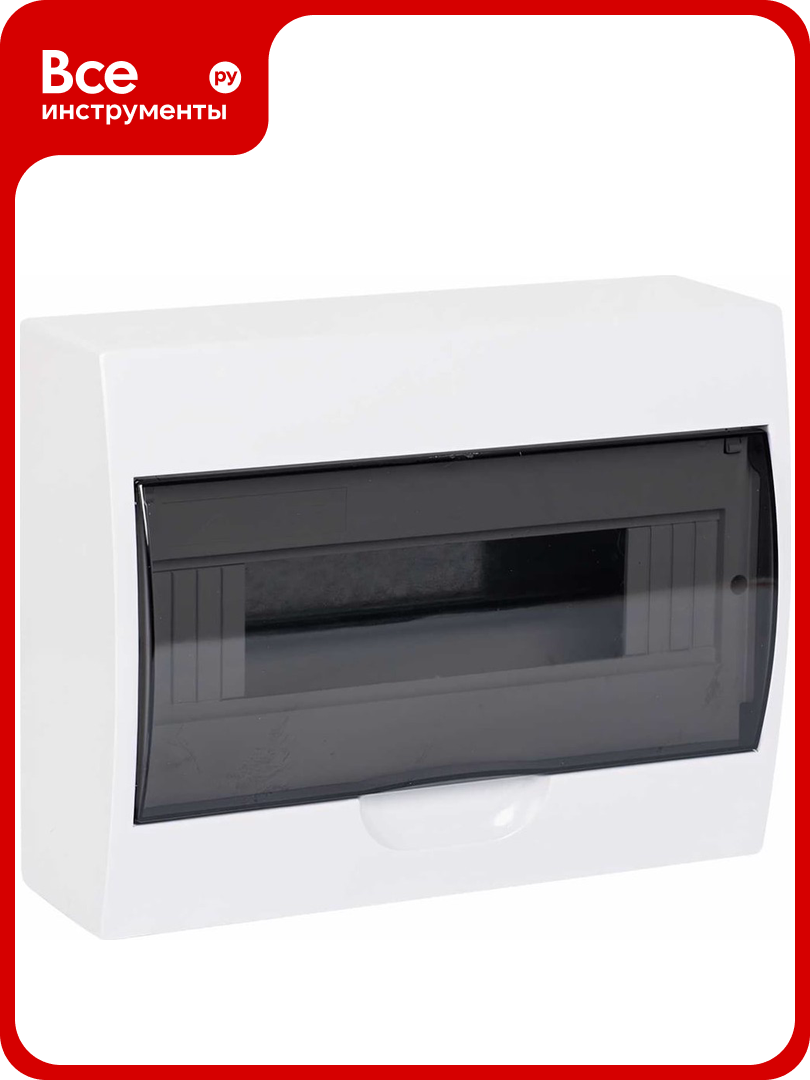 Распределительный, EKF, навесной щит EKF Н-П-12 IP41 pb40-n-12, пластиковые, электромонтажа в жилых