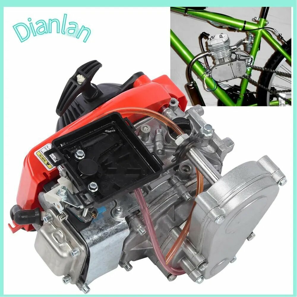 KNOW EASY-4тактный велосипедный двигатель объемом 49куб см