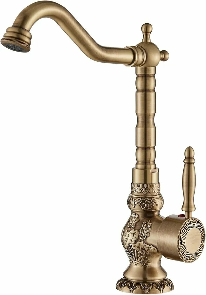 Ретро-смеситель для ванной комнаты, смеситель для умывальника из нержавеющей стали, керамический латунный смеситель для ванной комнаты