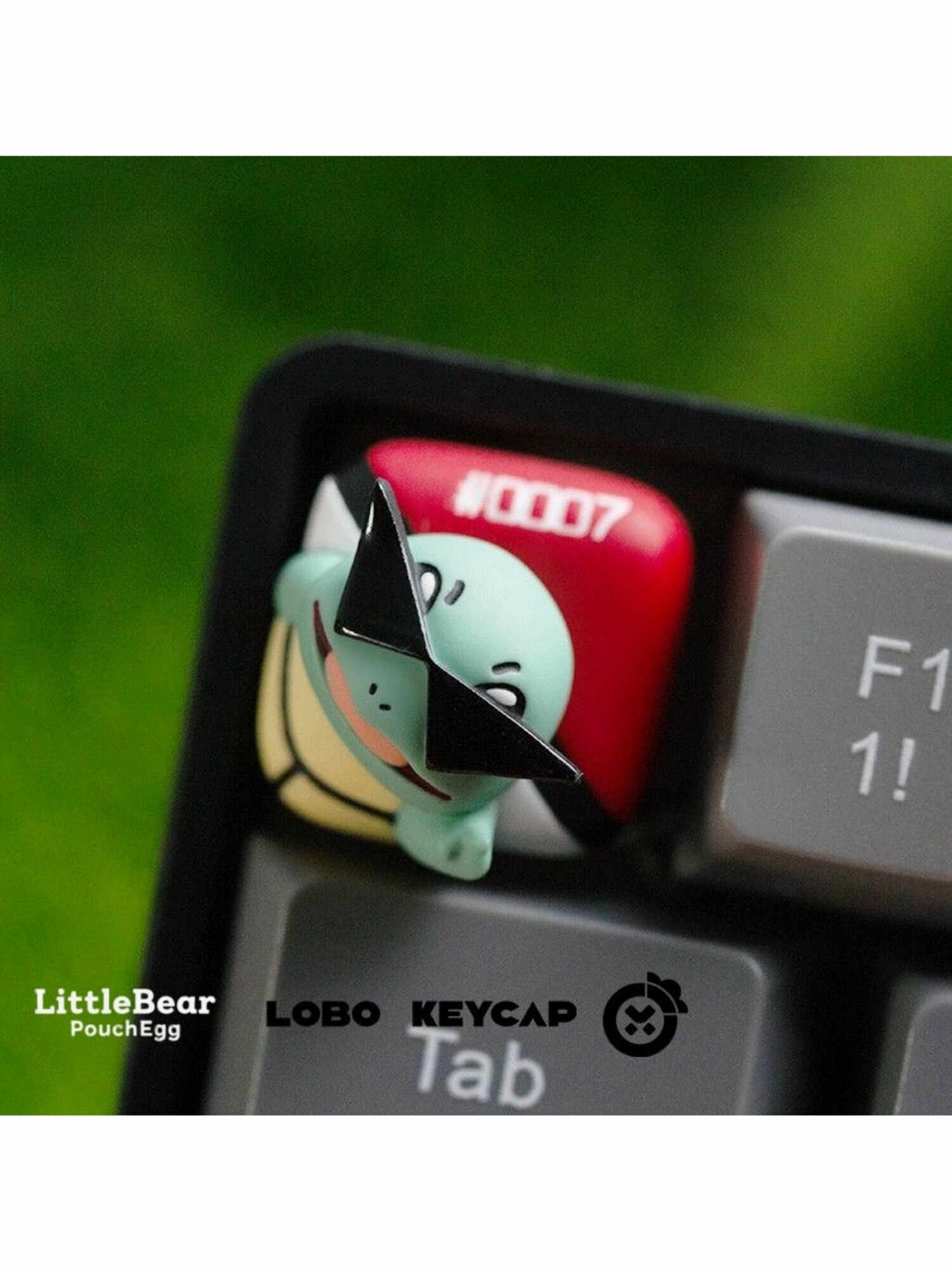 Кейкапы для клавиатуры Покемон: Сквиртл 1 шт, водный тип