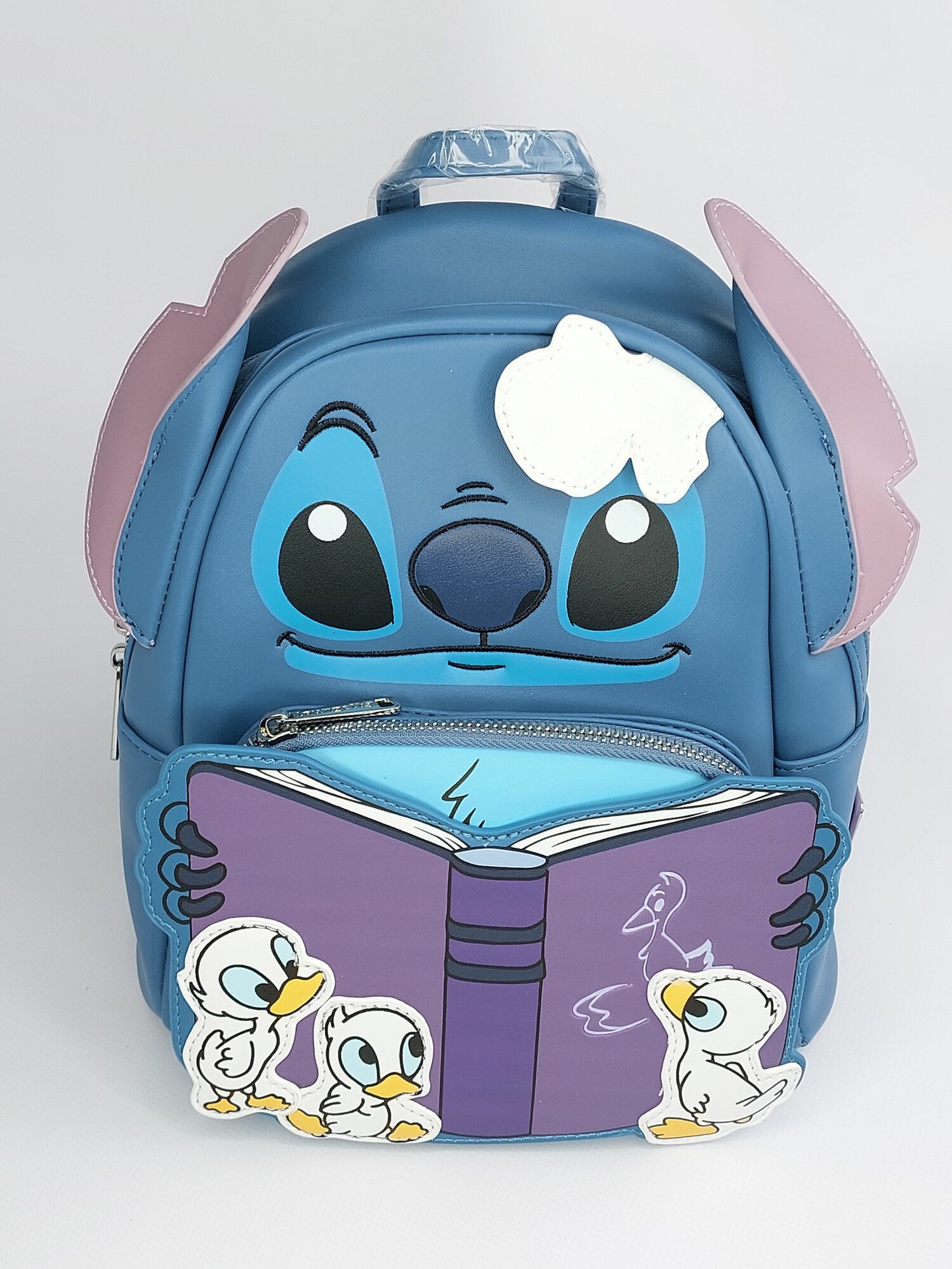 Сумка рюкзак Loungefly Стич с уточками из мультика Лило и Стич Lilo Stitch/1