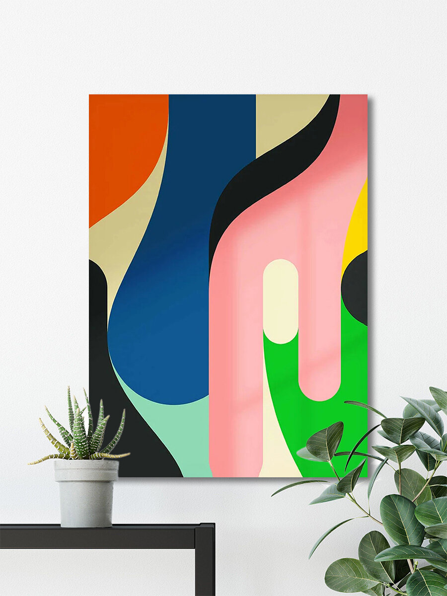 Картина интерьерная абстракция / Лофт, 60х80 см.