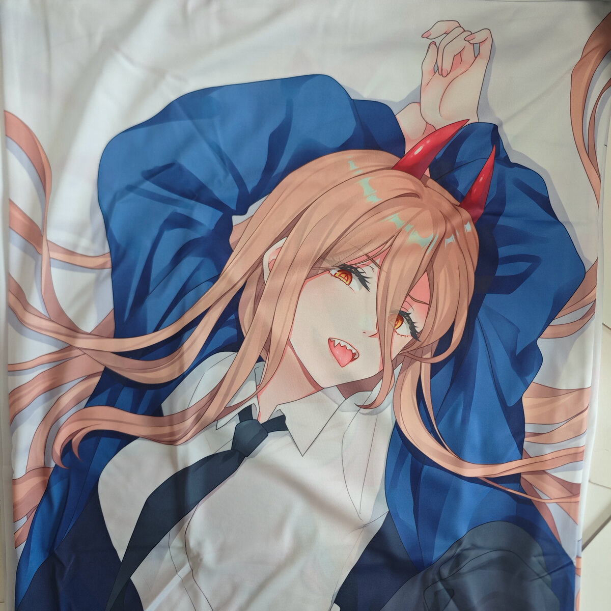 MISAKI1987 Chainsaw Man Power Человек-бензопила Аниме подушка типа дакимакура 2way Tricot 150cm*50cm