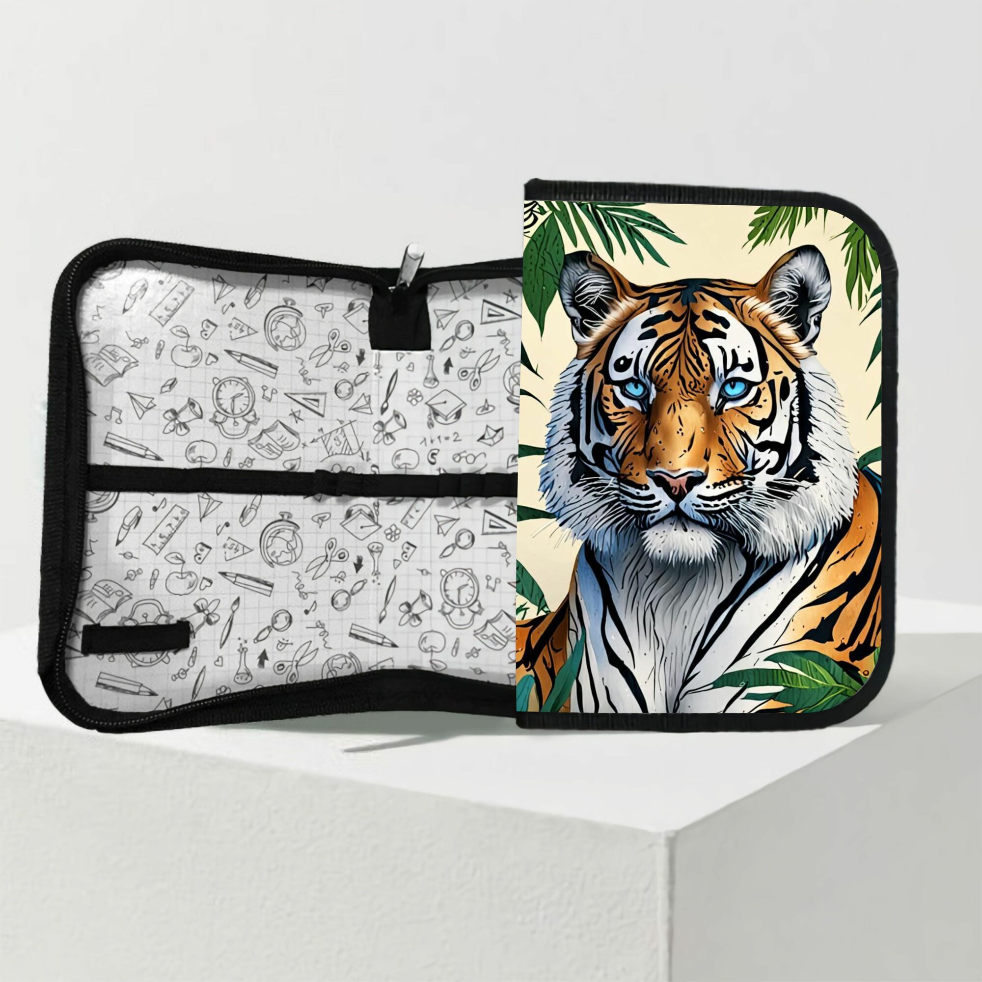 Пенал школьный "Тигр" №8