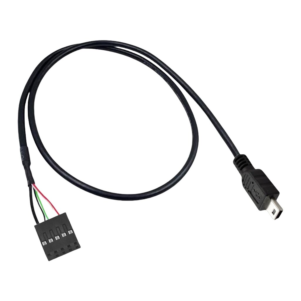 50 см Соединительный кабель USB 2.0 Mini 5Pin Male в 9Pin female Быстрое подключение устройства Кабель материнской платы для электроники