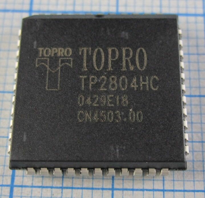 Tp2804hc plcc микросхема