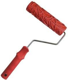 Декоративный Жесткий Резиновый Валик кракелюр Stmdecor EG091T 18см.