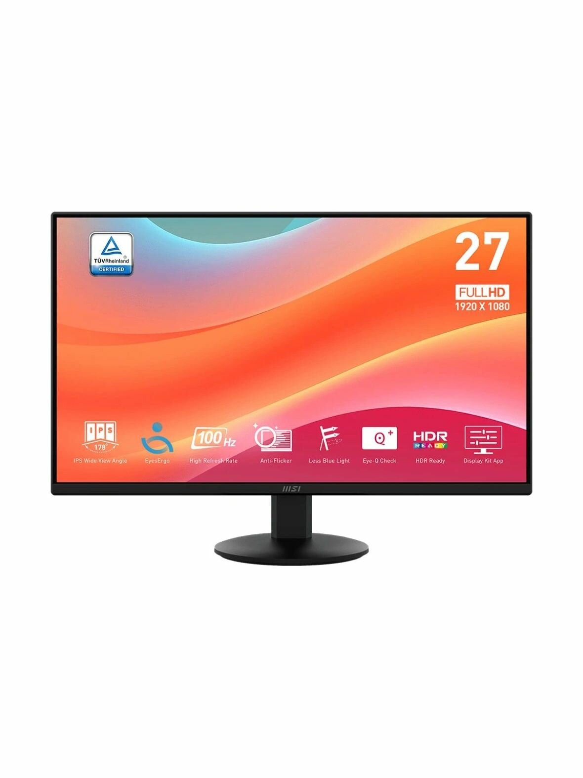 Монитор MSI 27" Pro MP272L черный