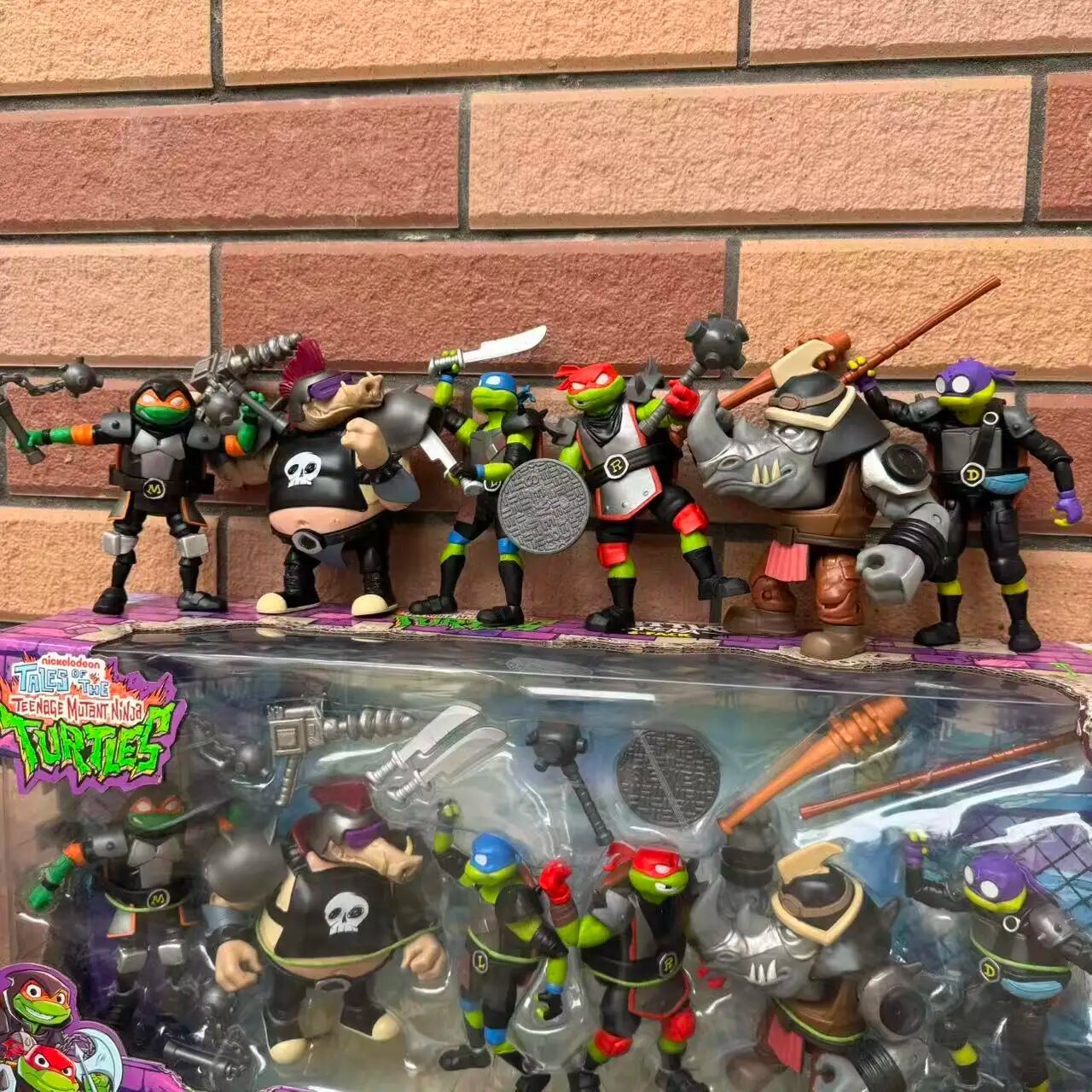 Bandai Tales of Teenage Mutant Ninja Turtles Фигурки Черепашки-ниндзя 4,5 см