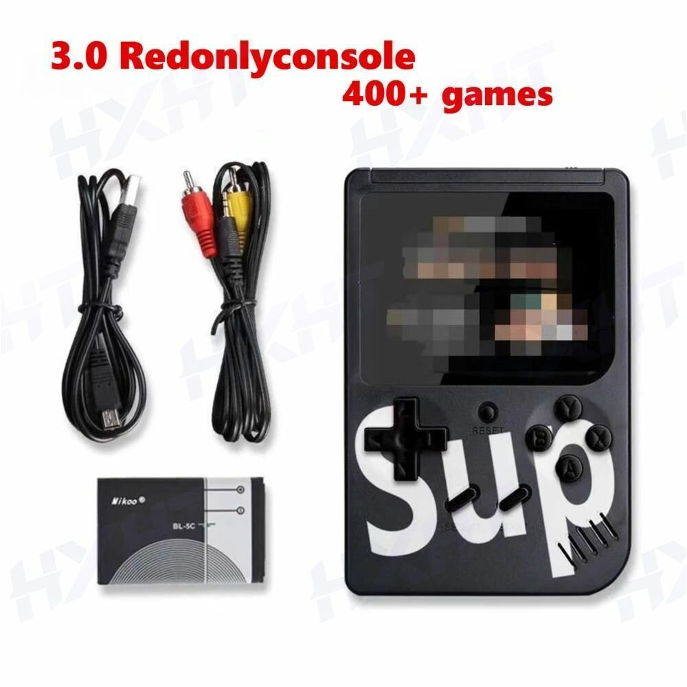 Sup Мини-портативная игра С 3,0-Дюймовым Дисплеем Высокой Четкости С 400 Обновленными Играми И Возможностью Подключения К Телевизору