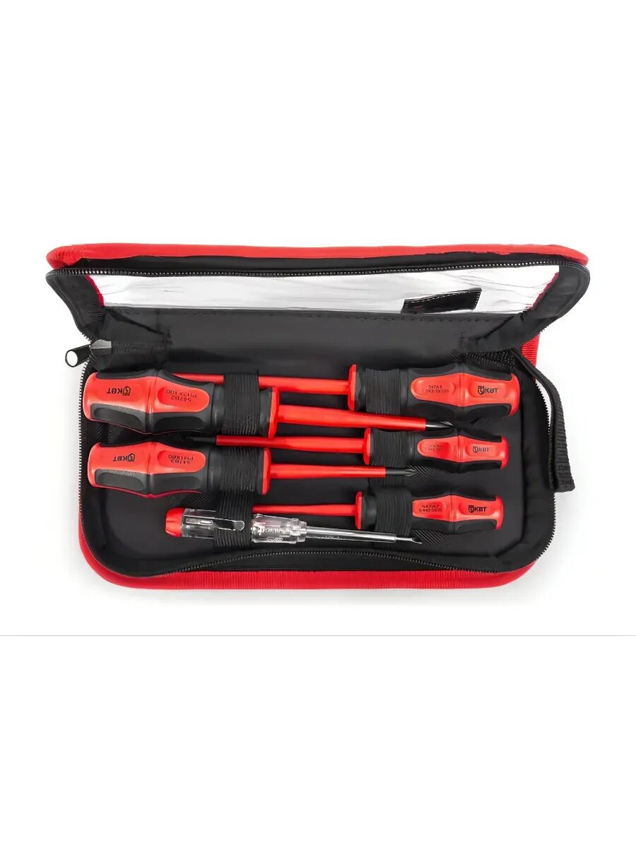 Набор диэлектрических отверток НИО-06 серия профи