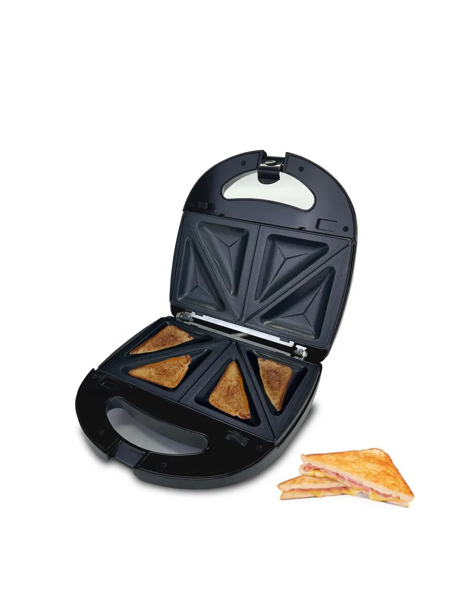 Сэндвичница Oulemei NPH003, многофункциональная, 800Вт, антипригарная, корпус из пластика