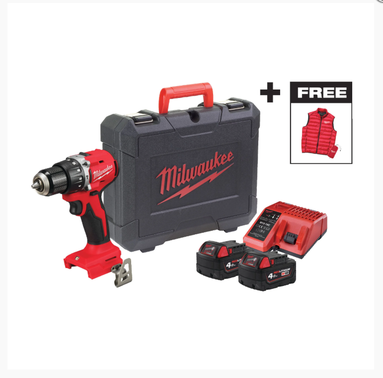 Шуруповерт Milwaukee M18 BLPDRCMC-402C (4933499458)
