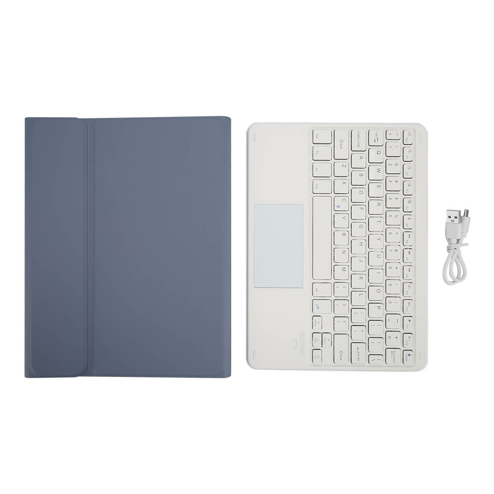 Клавиатура для планшета с трекпадом, магнитным креплением, автоматическим отключением, подставкой, д
