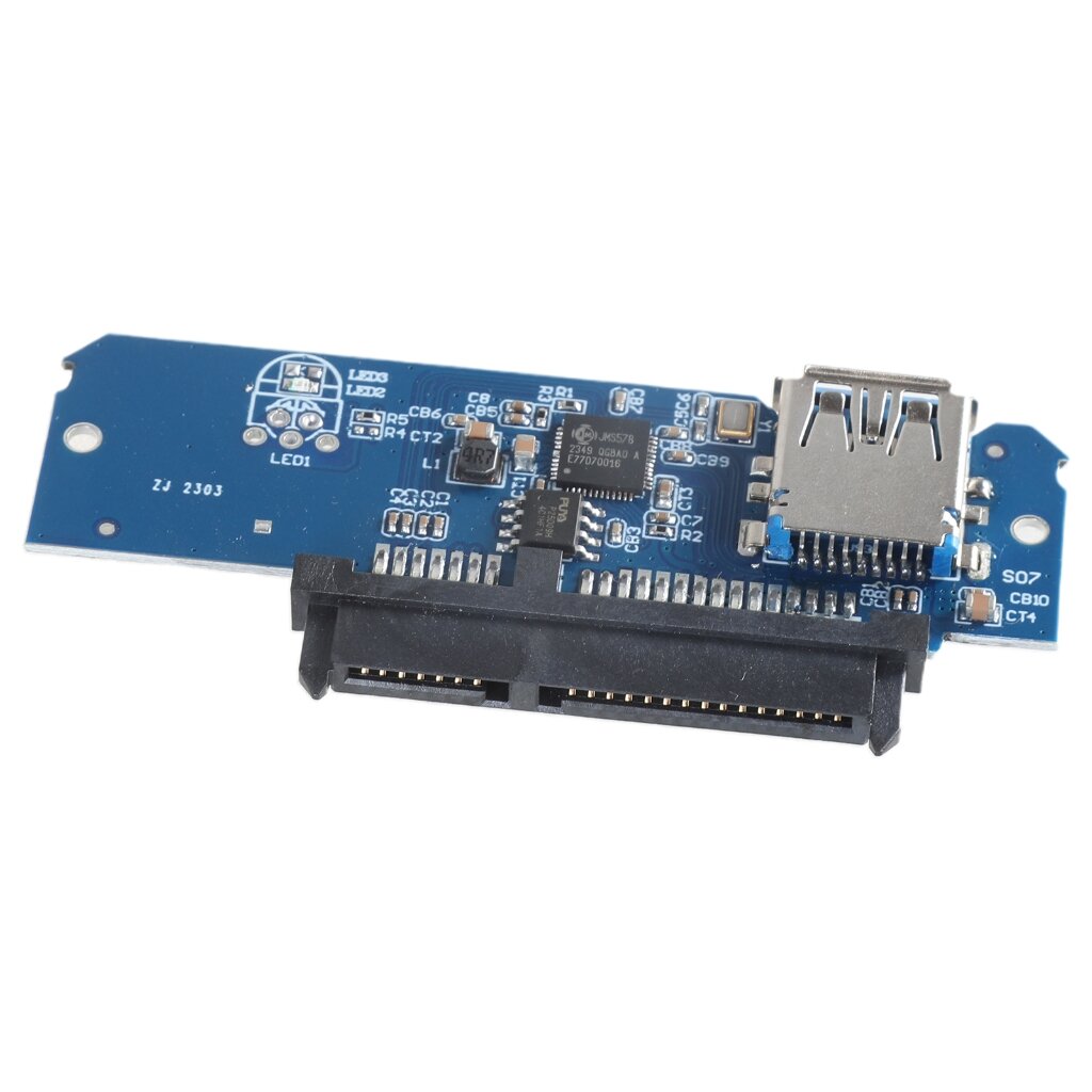 Адаптеры SATA к USB Светодиодный индикатор Отображения состояния чтения / записи данных Поддержка быстрой передачи данных с 2,5-дюймового жесткого диска Sata