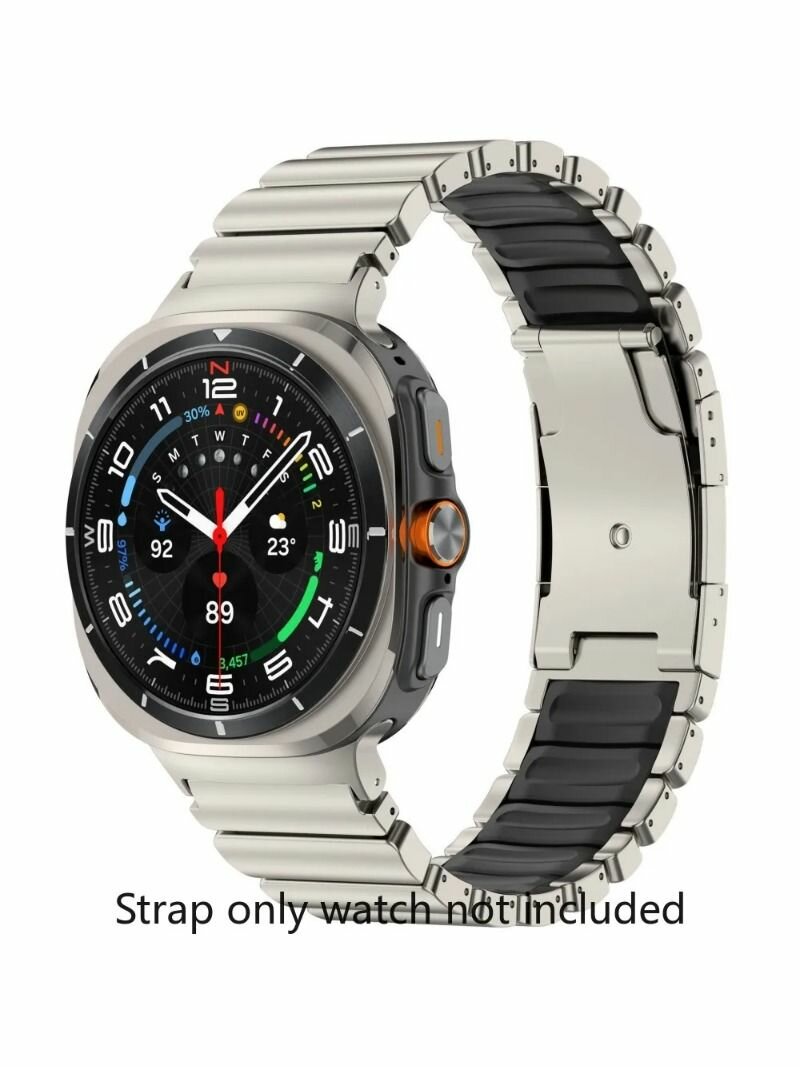 Титановый ремень для Samsung Galaxy Watch 8 Classic 46 мм 8 44/40 мм Магнитная часовая лентамм
