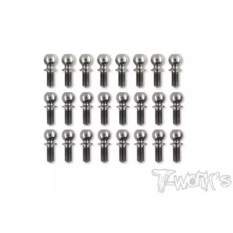 T Works TP-068 64 Титановые шариковые наконечники для Awesomatix A800X/A800 4.8mm Ball 4pcs