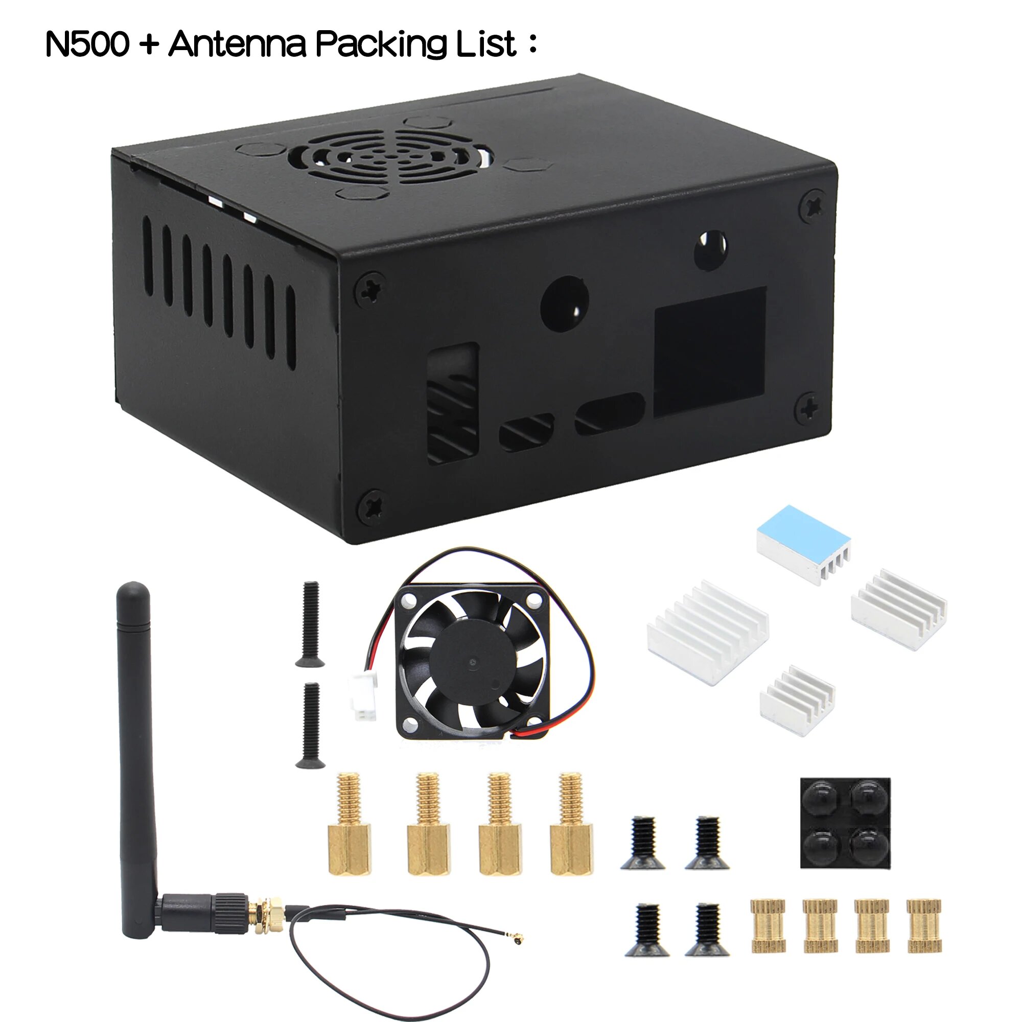 Корпус для Orange Pi Zero 2 N500 Geekworm N500 antenna