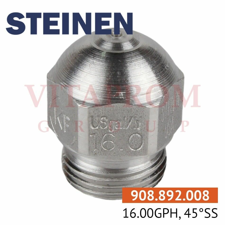 Форсунка Steinen 16.00GPH, 45SS — фото 1