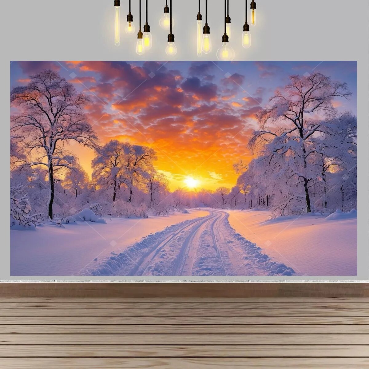 Зимняя страна чудес, зимняя снежная деревня, фон на Рождество и снежный лес, сцена, декор для вечеринки, баннер, зимний новогодний декор, фон