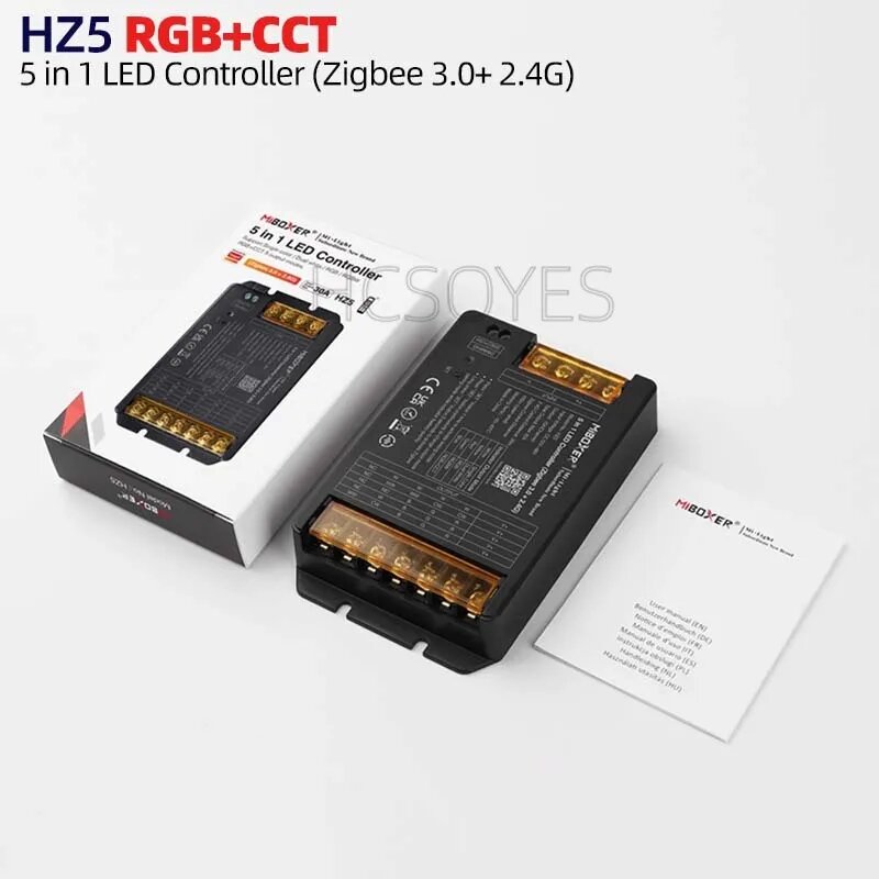 Miboxer RGB-контроллер HZ2/HZ5 для светодиодной ленты Zigbee 3.0+2.4G HZ5 controller