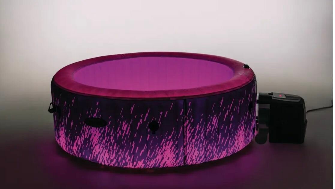 Надувная спа-джакузи Intex Glow Deluxe 196х71см 28494