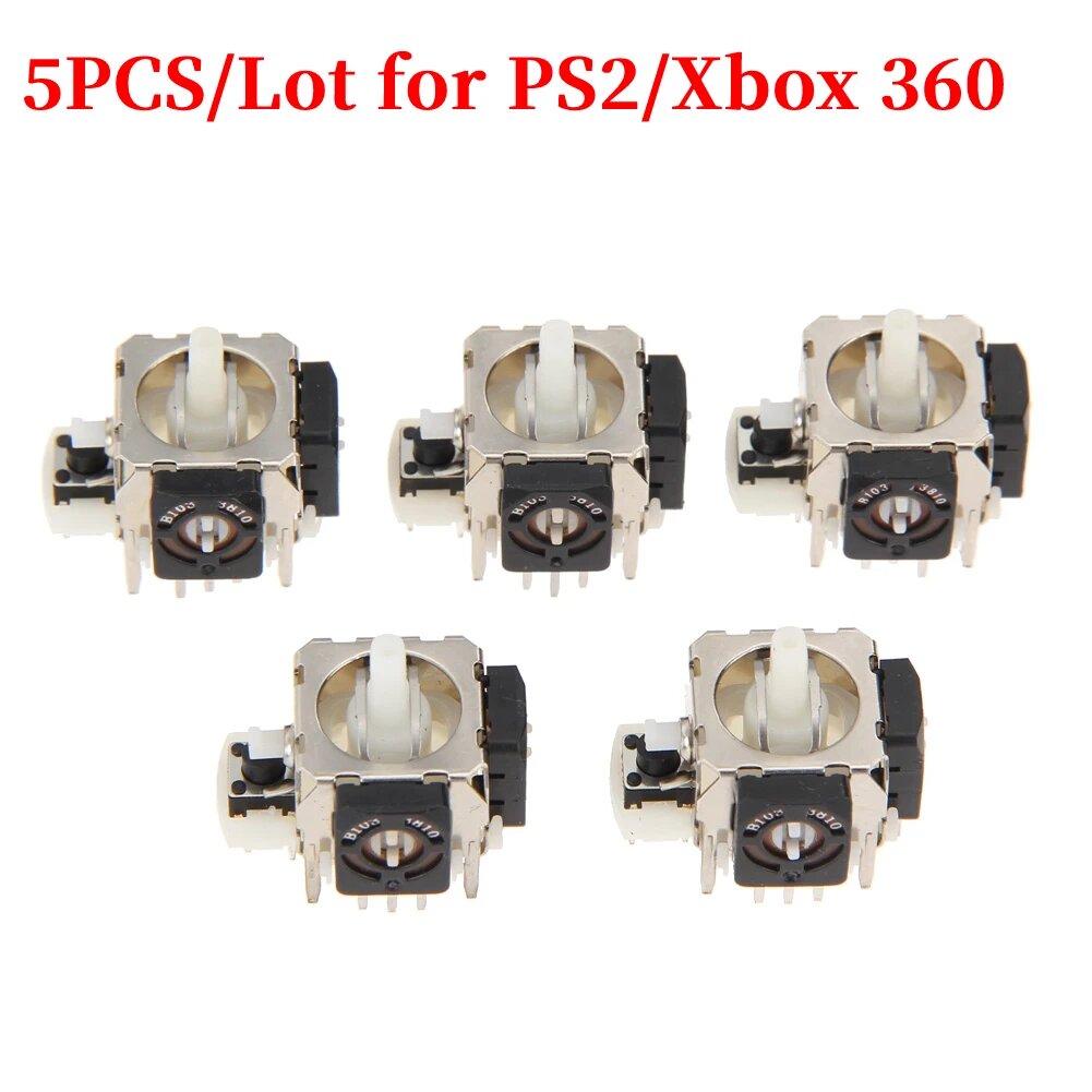5/10 шт, аналоговые 3d-джойстики для PlayStation PS5/PS4/PS2/Xbox 360