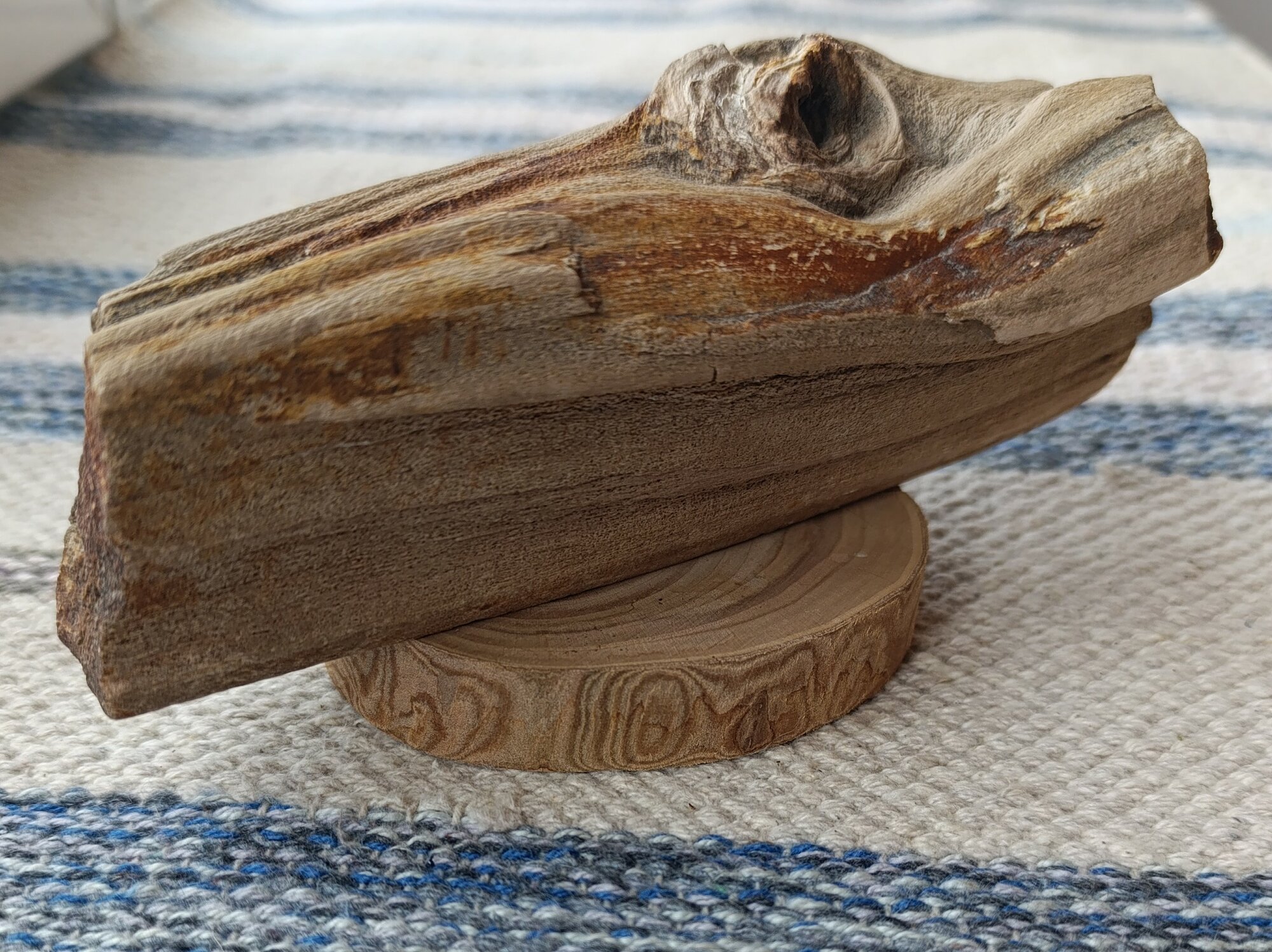 Сувенир "Древнее окаменелое дерево №2", от мастерской "Поделки Домового"