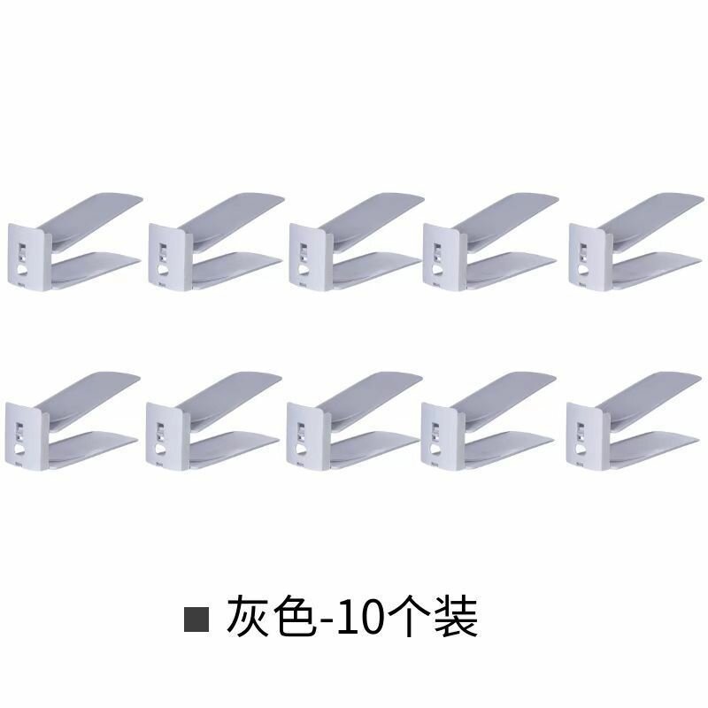 Утолщенный регулируемый органайзер для обуви, многоуровневая обувная полка, обувной шкаф для хранения, общежитие, дом, двухъярусная складная обувная полка