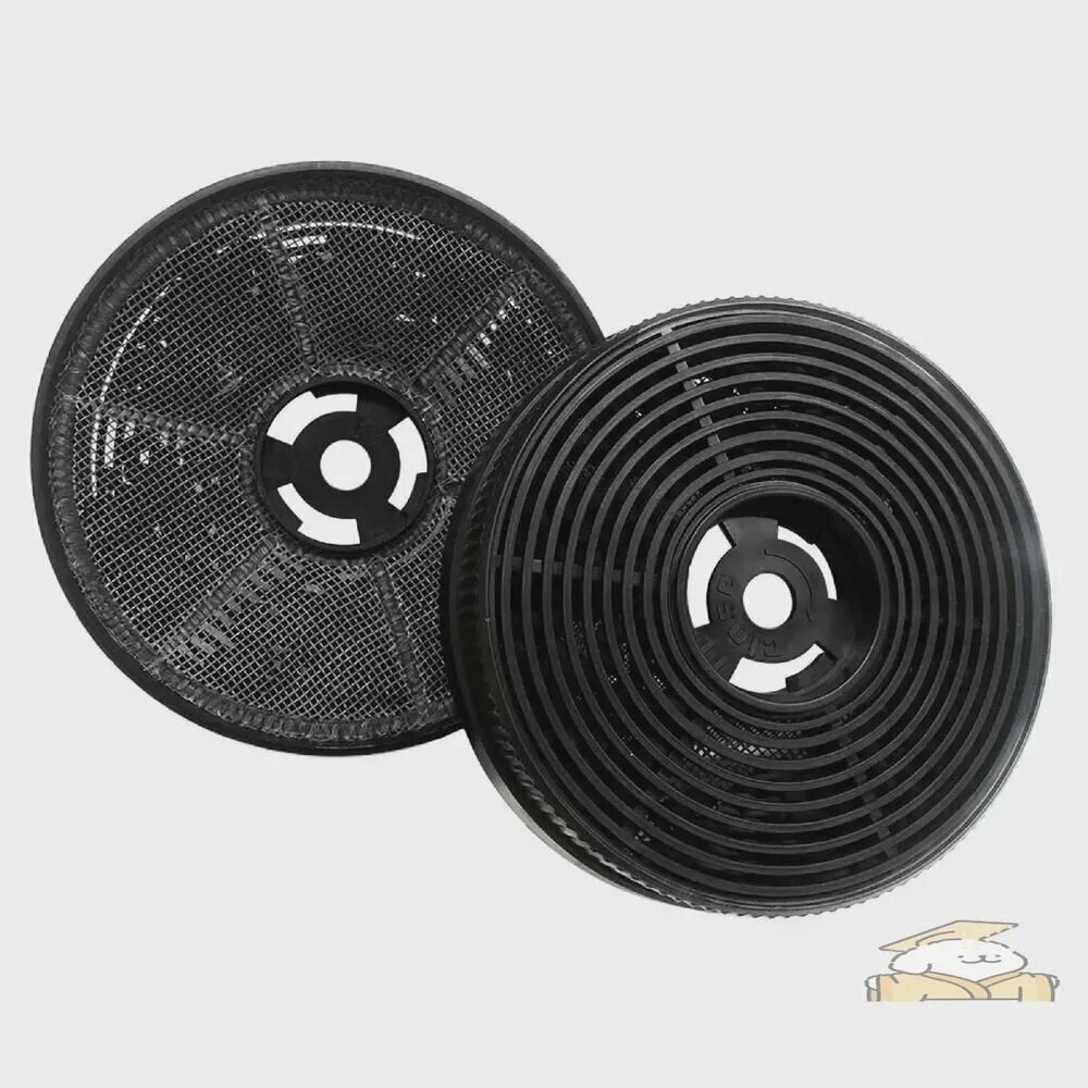 Фильтр для вытяжки Ulla Tilda ECFA 2121, угольный, черный, 2 шт