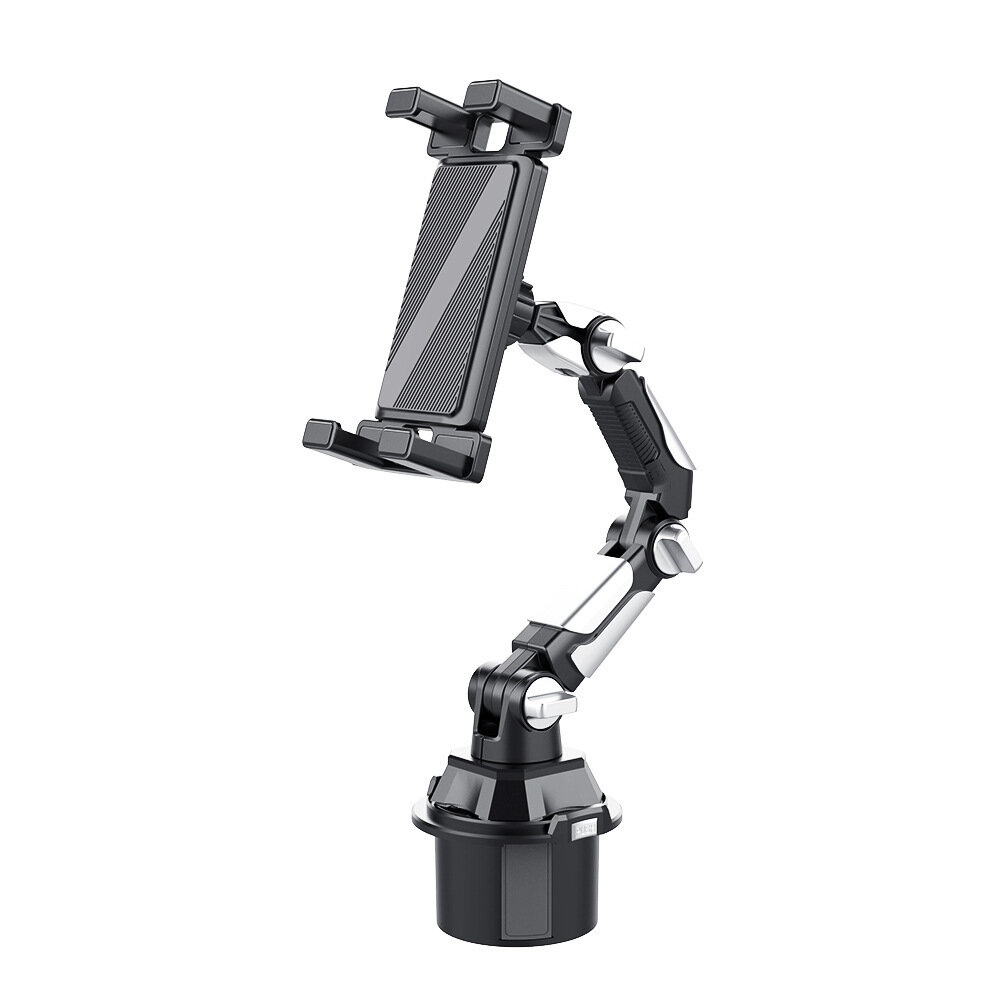 Держатель для планшета в автомобиле, подстаканник для салона, подставка для планшета в переднем ряду, длинный шарнирный держатель для телефона, планшета и компьютера