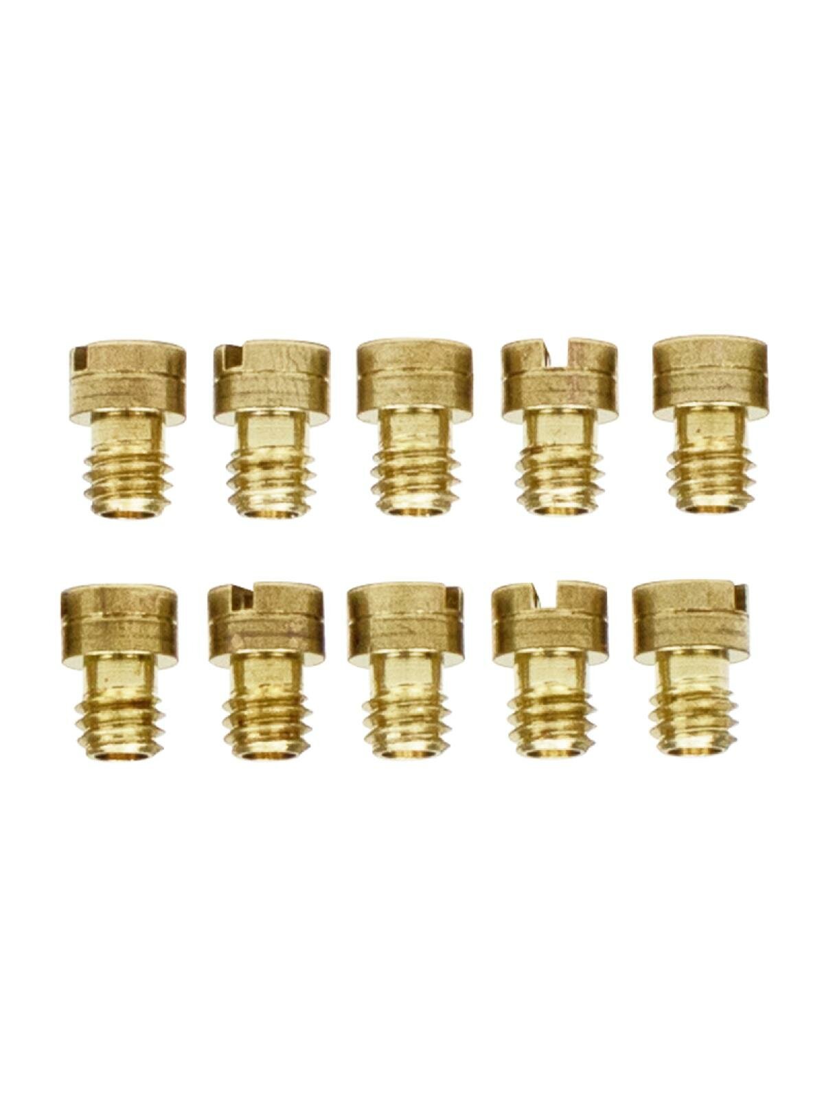 Основной и вспомогательный набор форсунок карбюратора Комплект форсунок карбюратора Латунь для PZ19 GY6