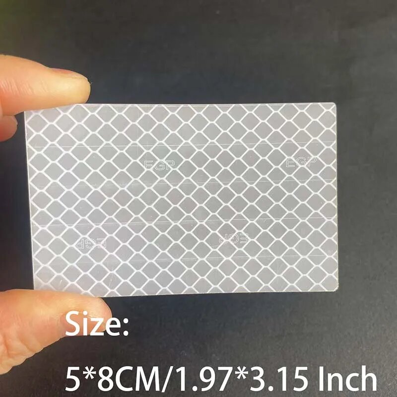 Светоотражающие нашивки Серый 5X8CM
