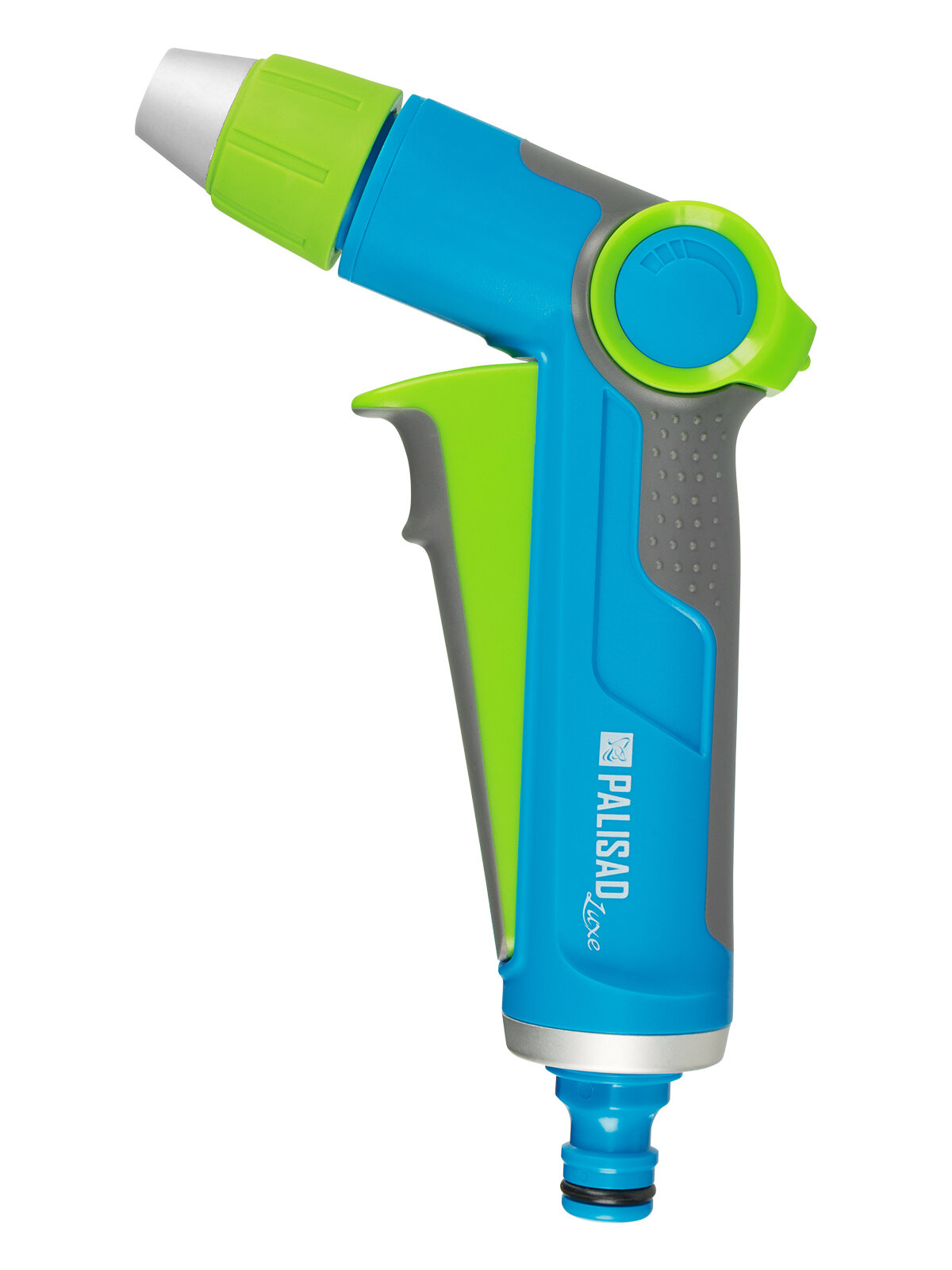 Пистолет-распылитель Palisad Luxe, регулируемый, металлический, с курком