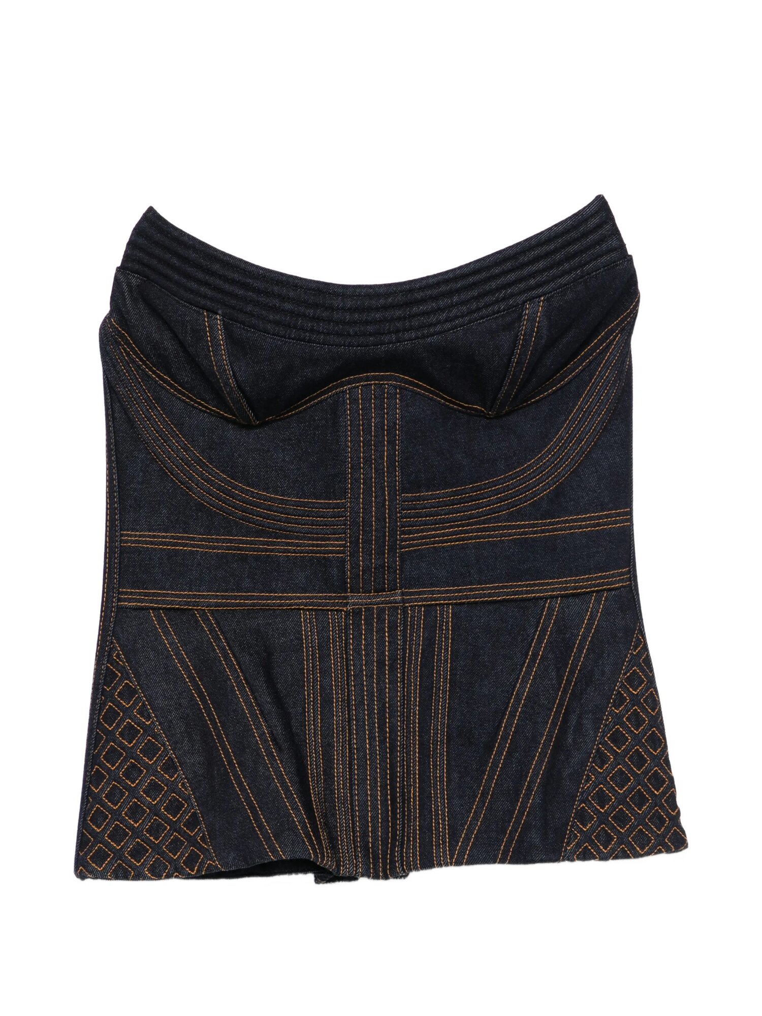 Корсет Corded denim corset
